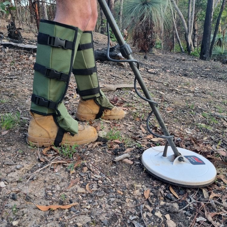 Snake Armour - Extra Thick Prospecting Gaiters | Pilbara prospecting ...