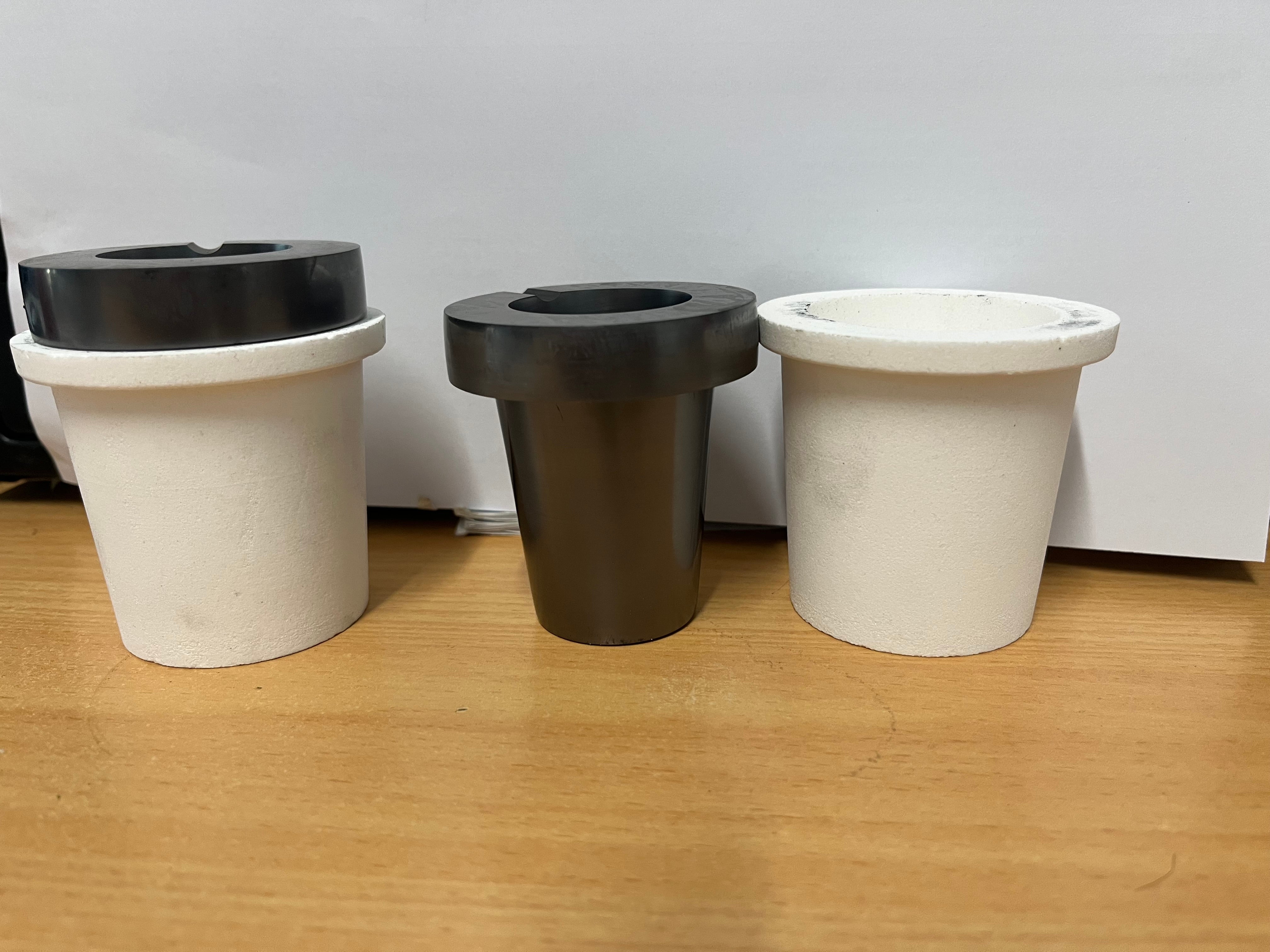 Crucible = Graphite with ceramic outer | Pilbara prospecting and ...